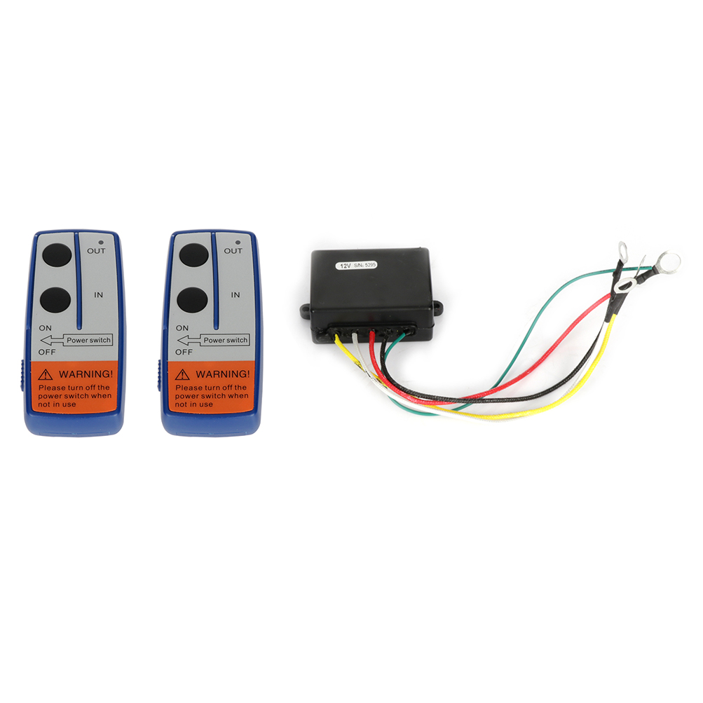 SCITOO - Winch Remote Control Switch 150FT 12V Electric Wireless For ...