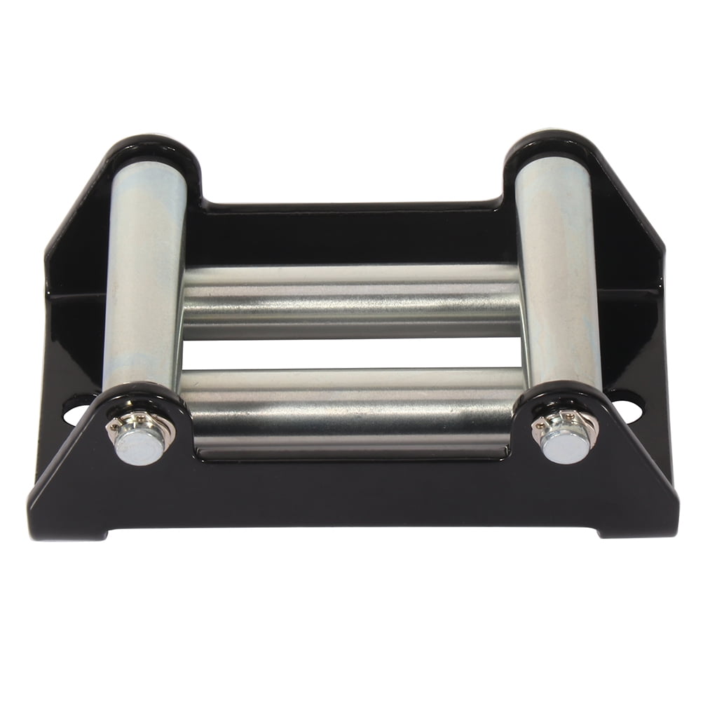 SCITOO Winch Roller, Zinc Plated Winch 4-Way Roller Fairlead, UniVersa ...
