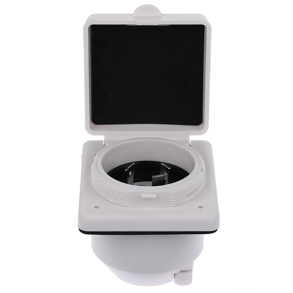 SCITOO 30 AMP 125V Twist Locking Power Inlet for RV Trailers Campers ...