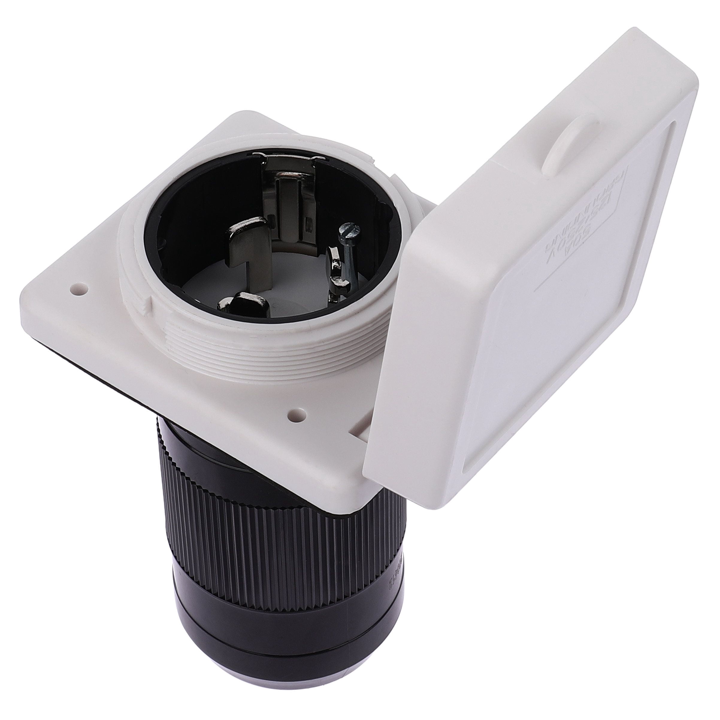 SCITOO 50 Amp 125V/250V Twist Locking Power Inlet Perfect for RV ...