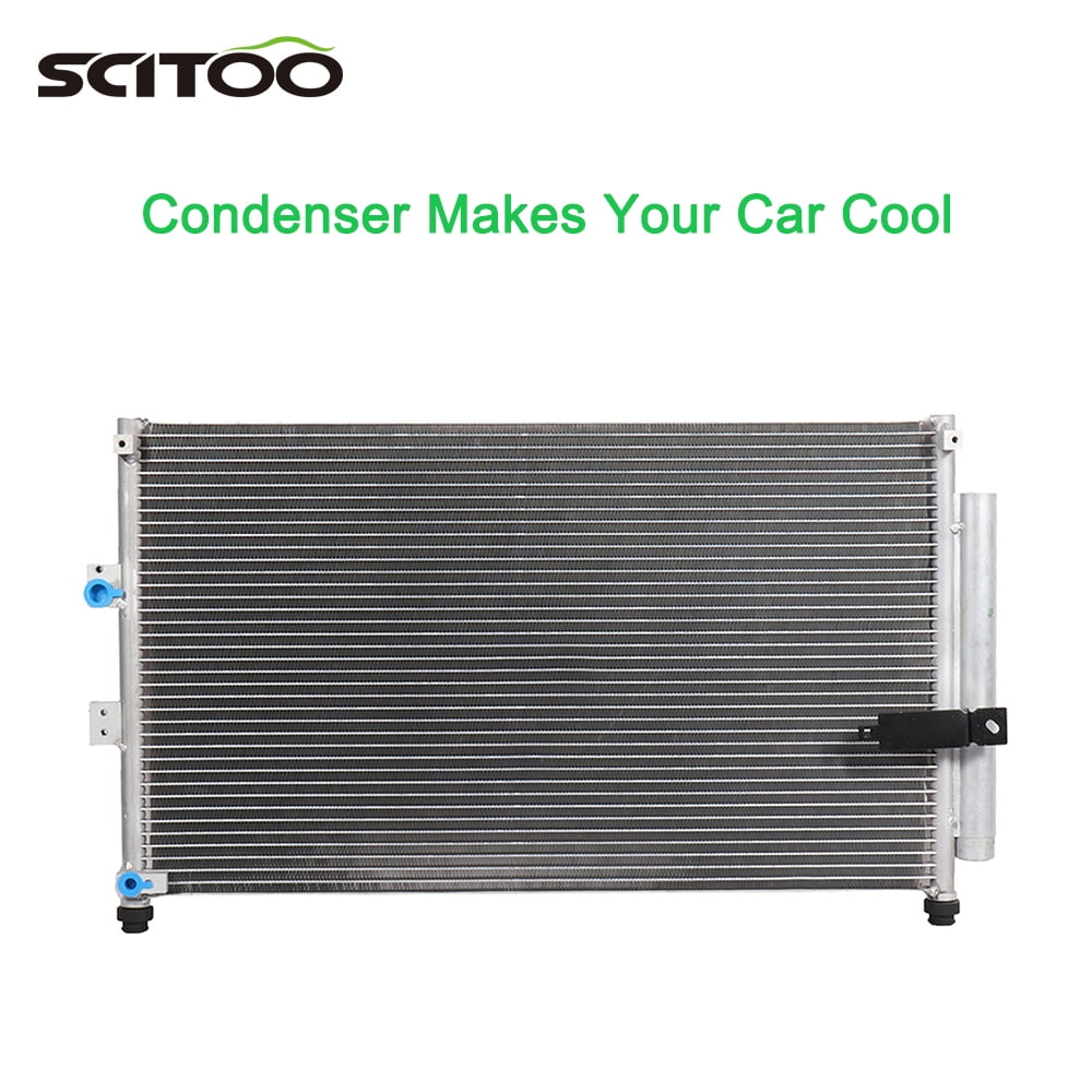 SCITOO AC A/C Condenser CU3525 Compatible with 2006 2007 2008 2009 2010 ...