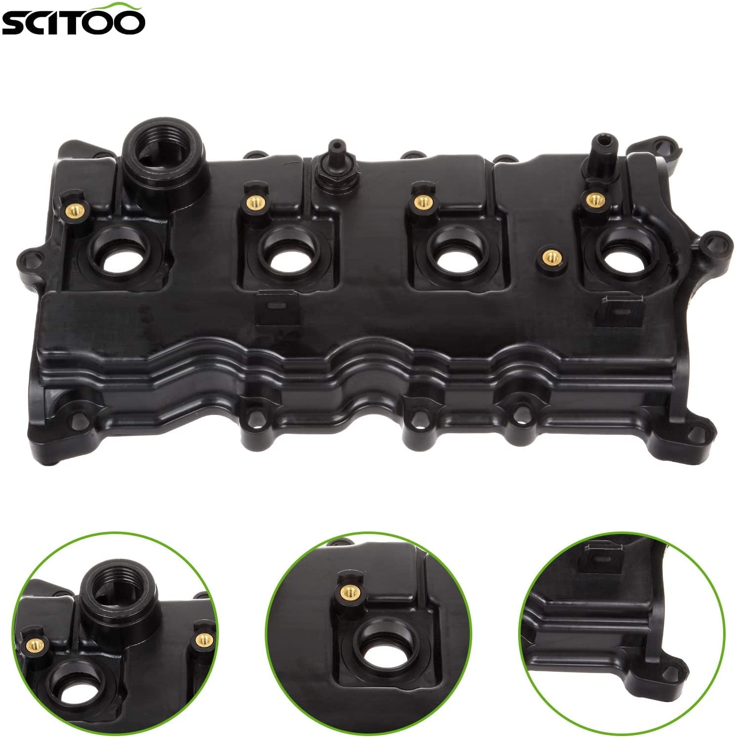 SCITOO Engine Valve Cover with Gasket 13264JA00A Replacement 2007-2013 ...