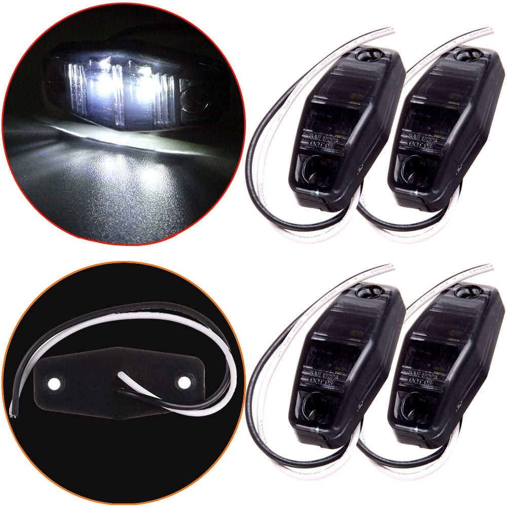 SCITOO fit for Boats Truck Trailer Pickups Universal Side Lights 4x ...