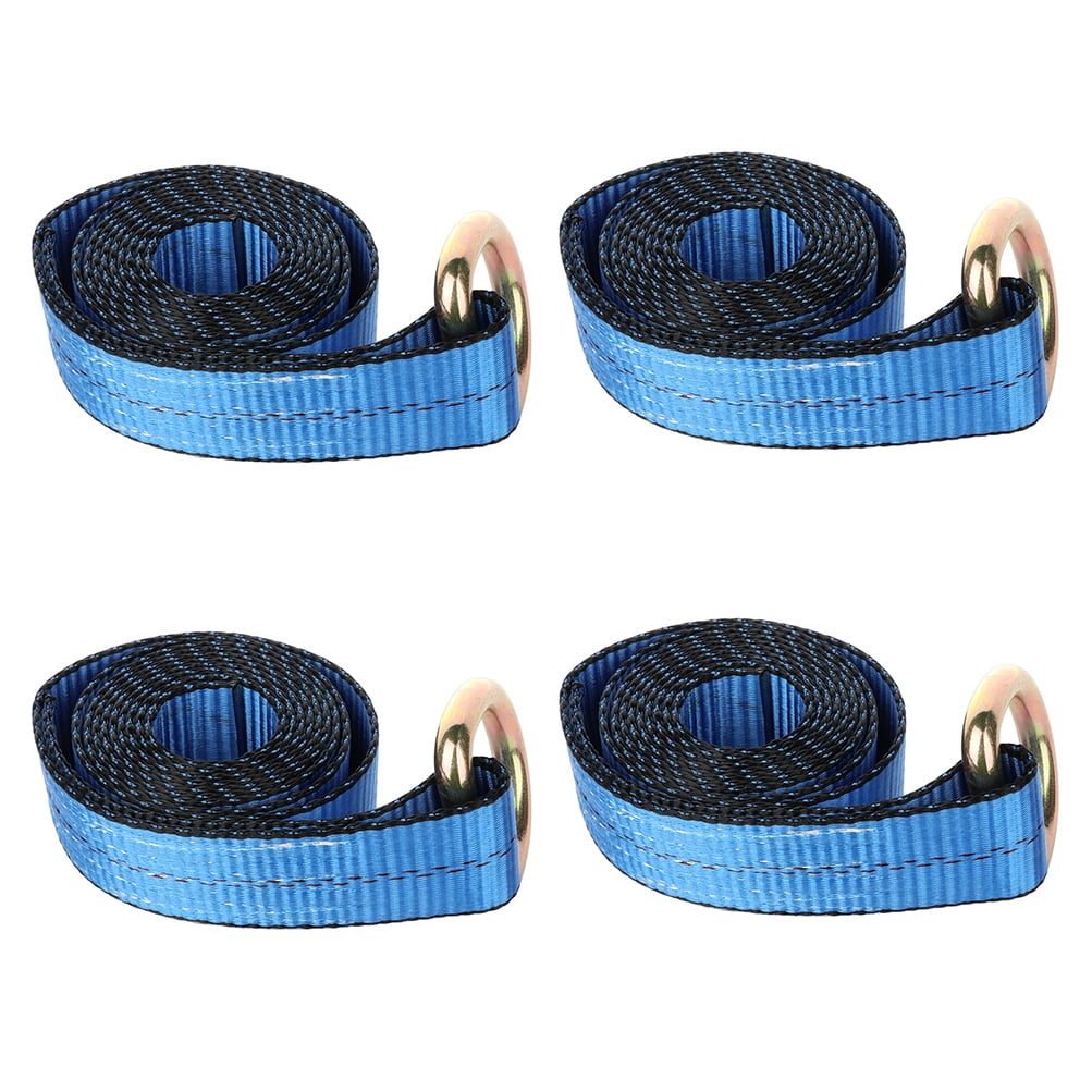 SCITOO 3300 lbs 2 inch x 8 feet Lasso Strap w/ O-Ring Auto Tie Down ...