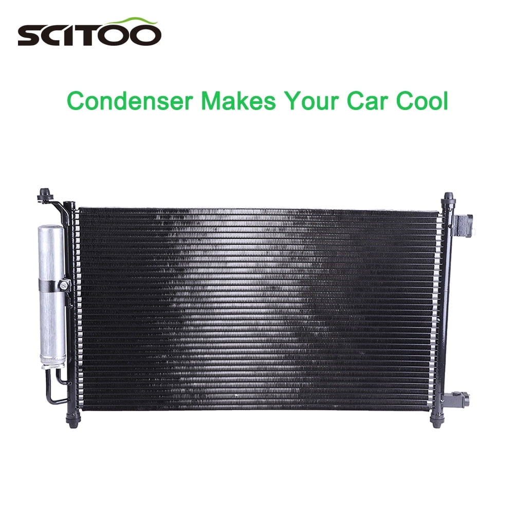 SCITOO AC A/C Condenser AC3594 Compatible with 2007 2008 2009 2010 2011 2012 2013 Nissan Cube ...