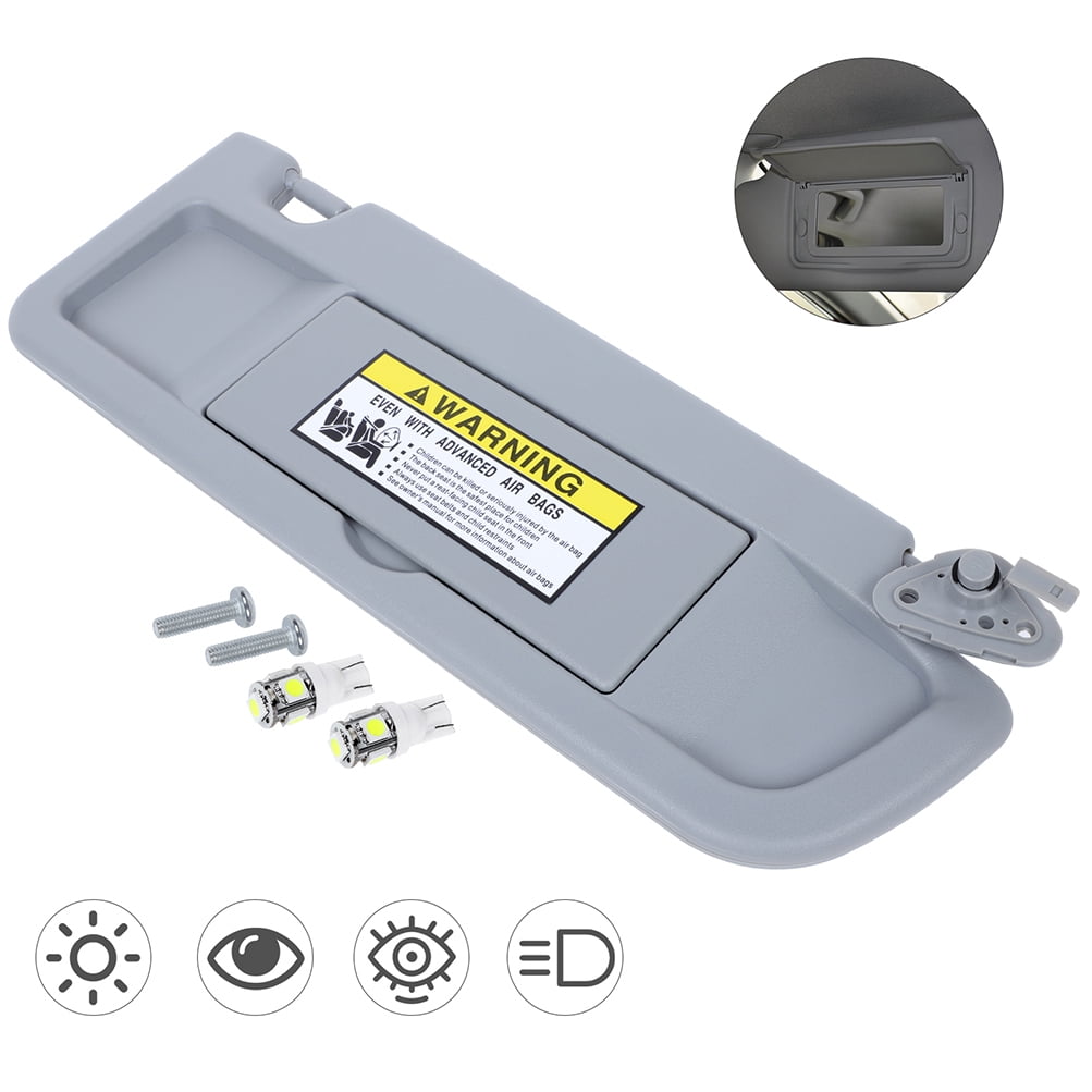SCITOO 83230-SNA-A01ZC Right Passenger Side Sun Visor Assembly fit for ...