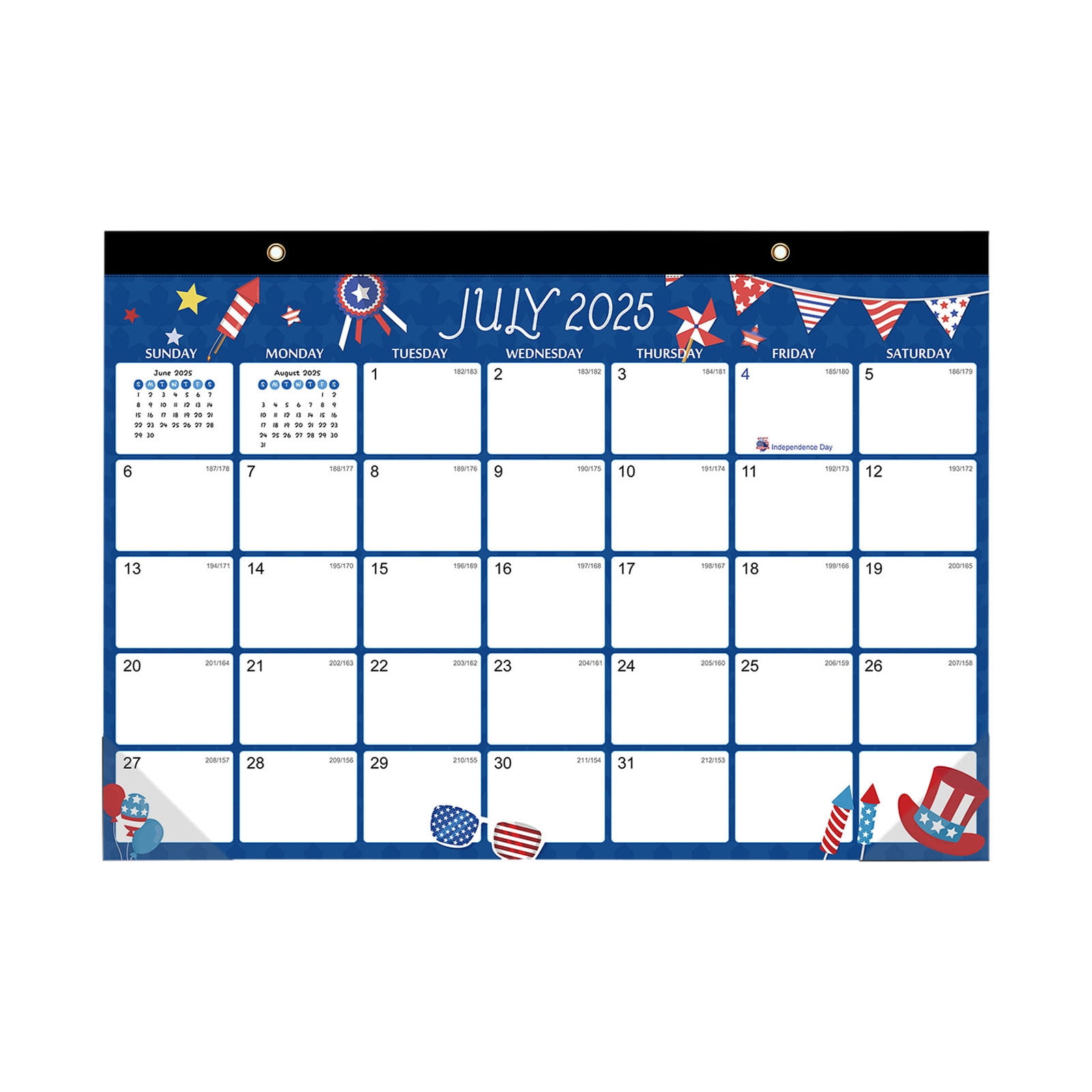 SCJFNE 2025-2026 Wall Calendar - JUL 2025 - DEC 2026, 18 Months ...