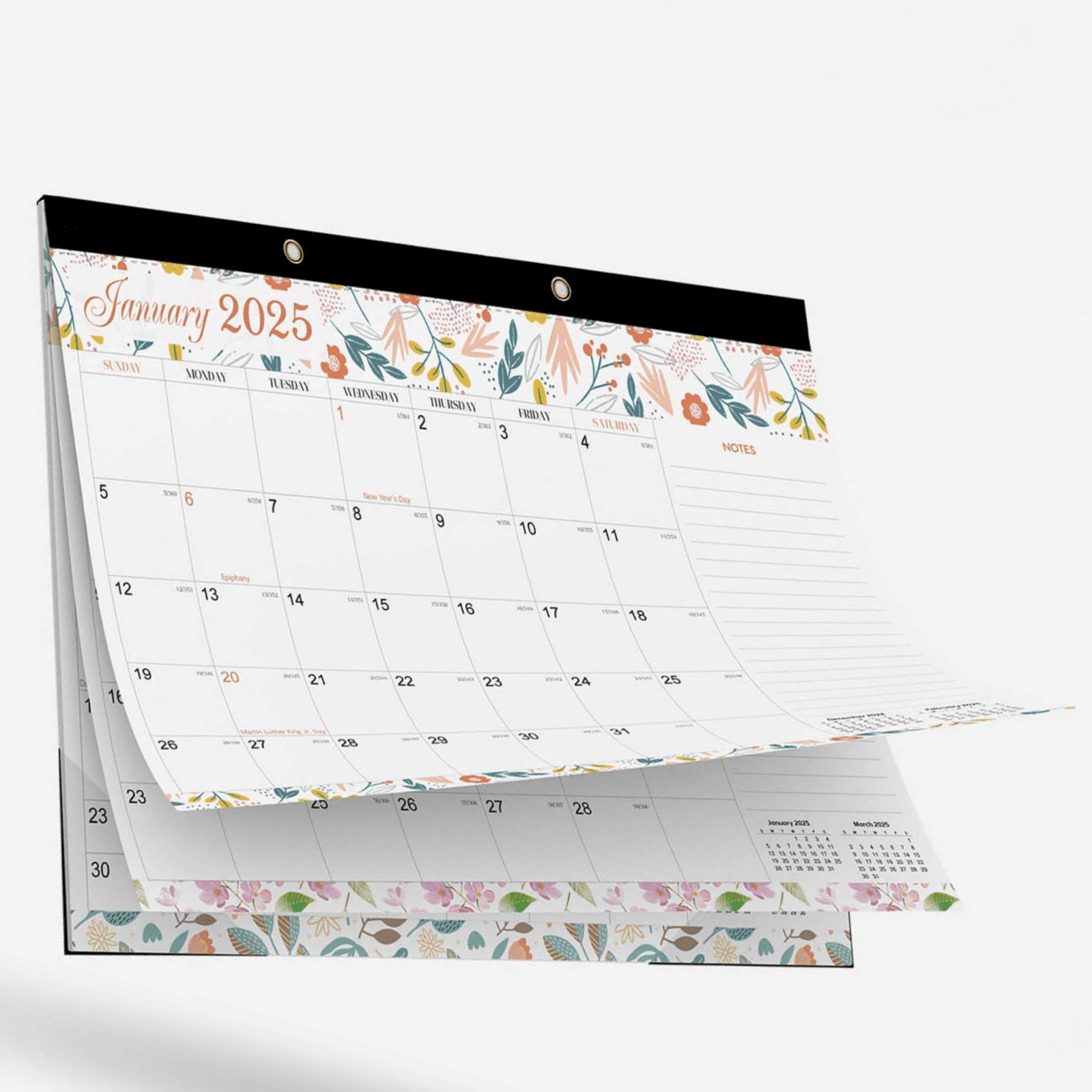 SCJFNE Wall Calendar 2025-2026, 18-Month School Year Calendar, 2025 Jul ...