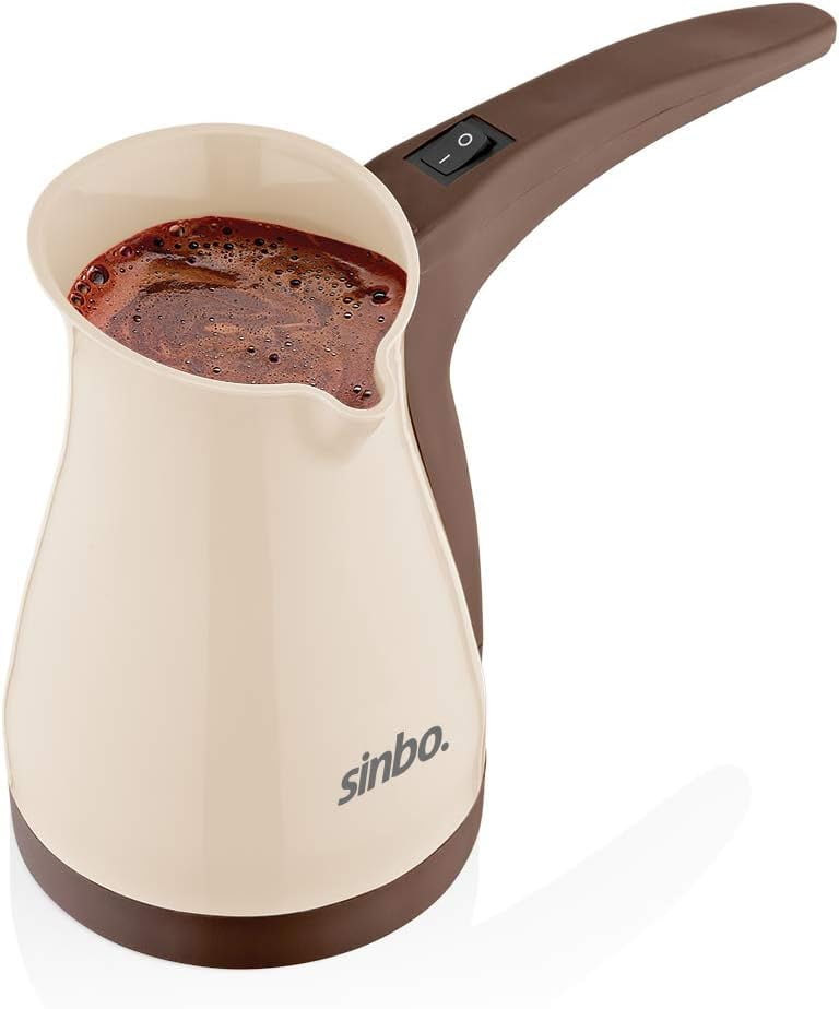 SCM 2928 Greek Turkish Coffee Maker Machine Electric Pot Briki Ibrik ...