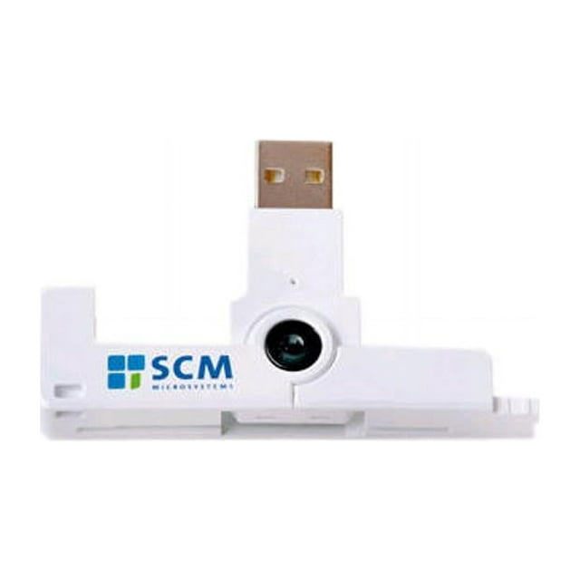 SCM SCR3500 USB 2.0 Portable ID1 Contact smart Card Reader - Walmart.com