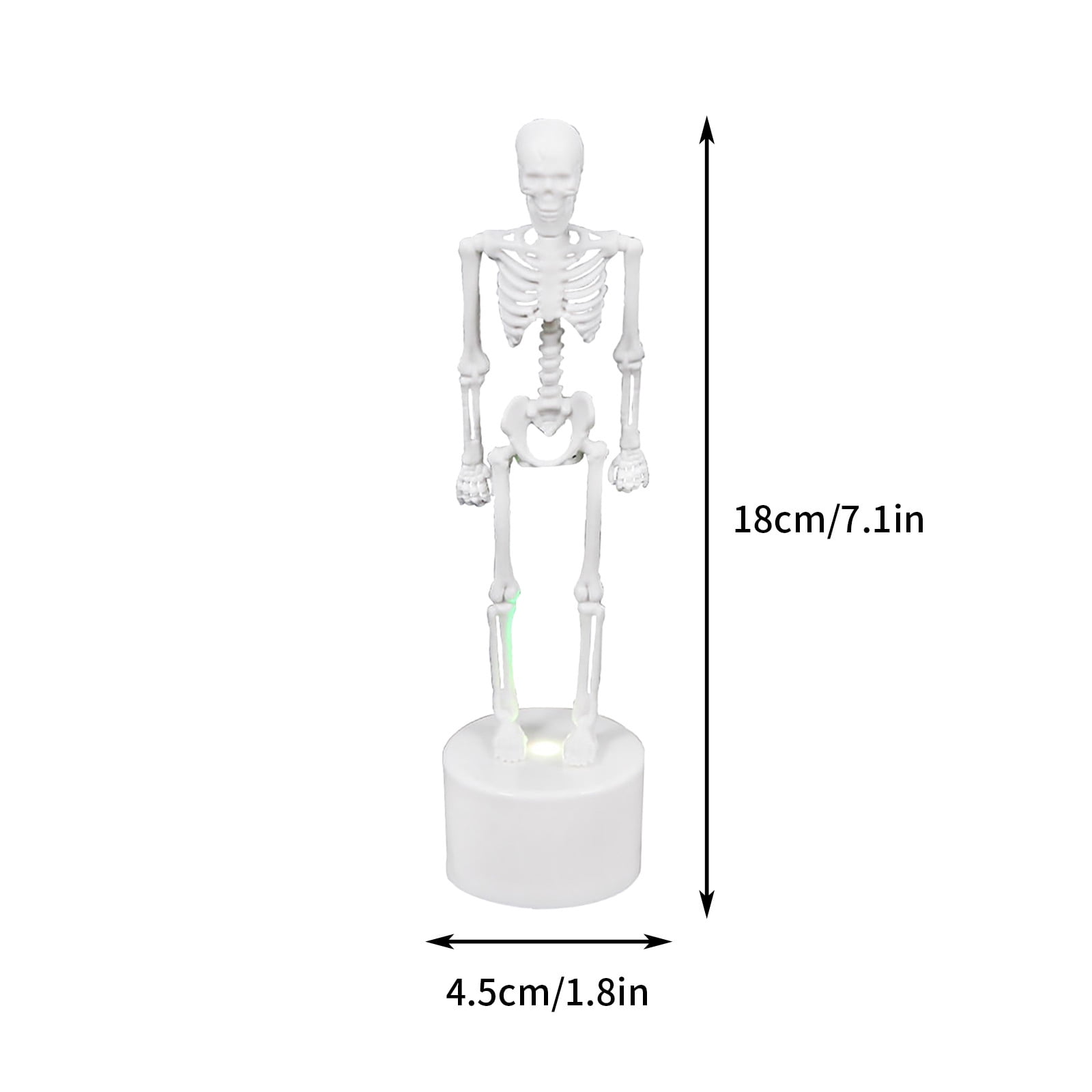 SCNOR Halloween Mini Skeleton Decor,Small Skeletons Fall Party ...