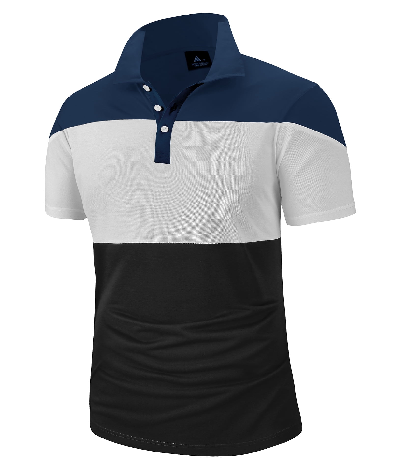 SCODI Golf Shirts for Men Dry Fit Short Sleeve Moisture Wicking Summer ...