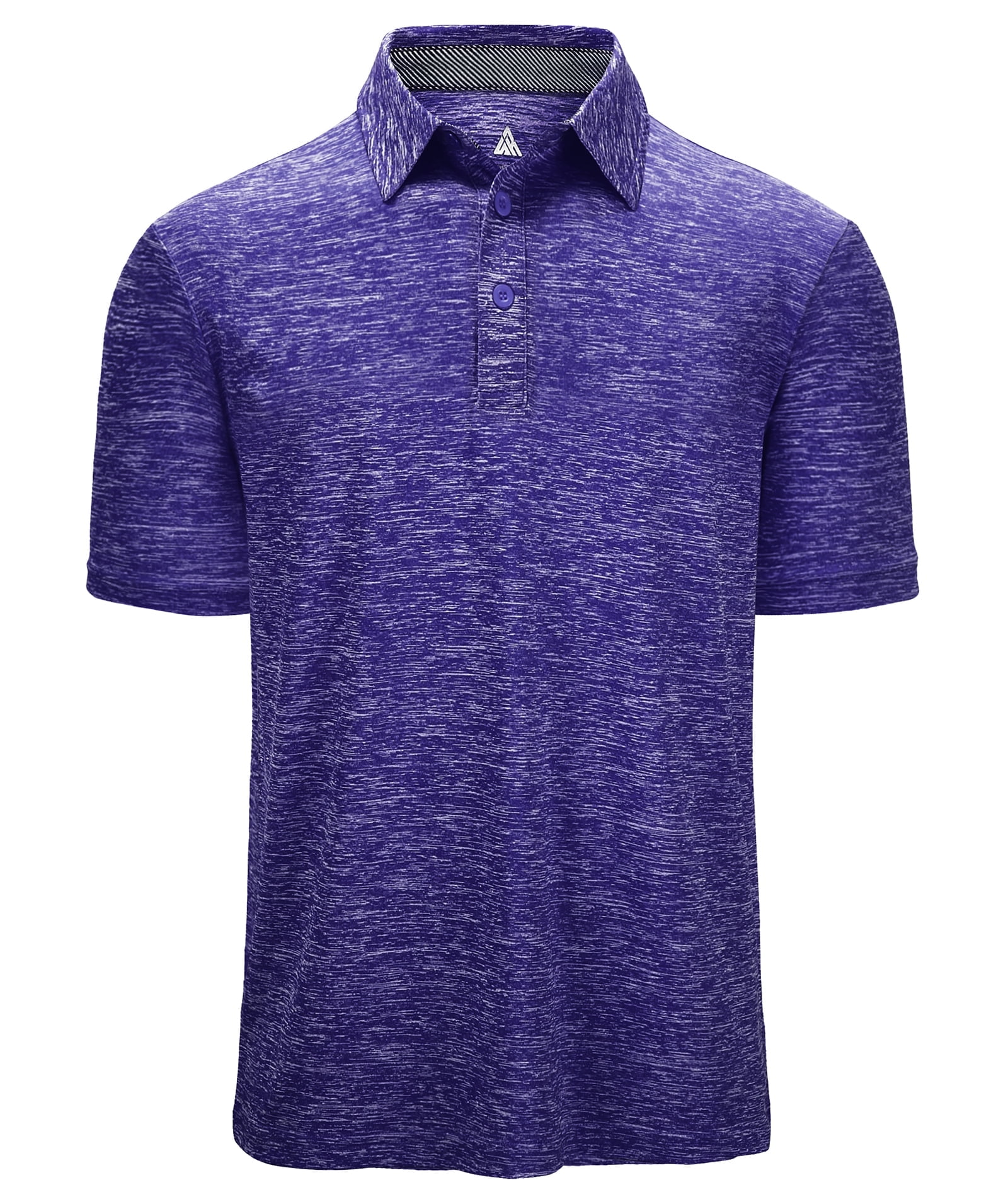 Geeksport Men's Polo Shirts Solid Color Short Sleeve Casual Shirts for ...