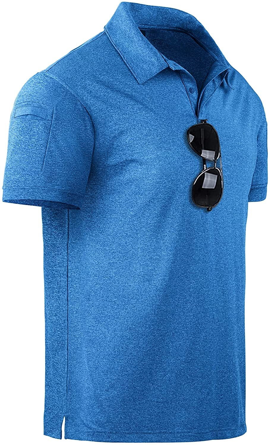 SCODI Polo Shirts for Men Short Sleeve Moisture Wicking Outdoor ...