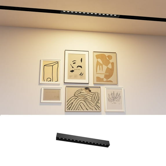 SCON 14W Adjustable CCT Linear LED Light Lamp Head, 24V Magnetic Track ...