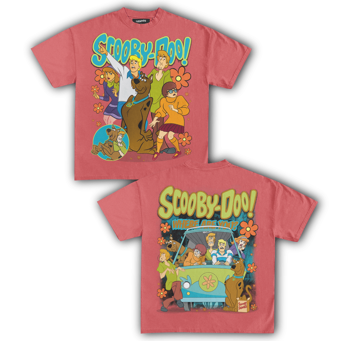 SCOOBY-DOO! TEE (Double Sided) - Walmart.com