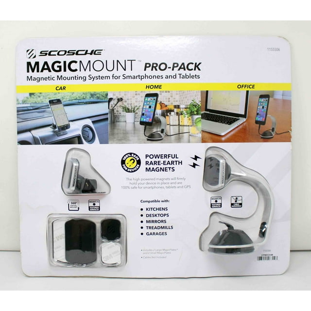 SCOSCHE MagicMount Pro-Pack Magnetic Mounting System for Smartphones ...