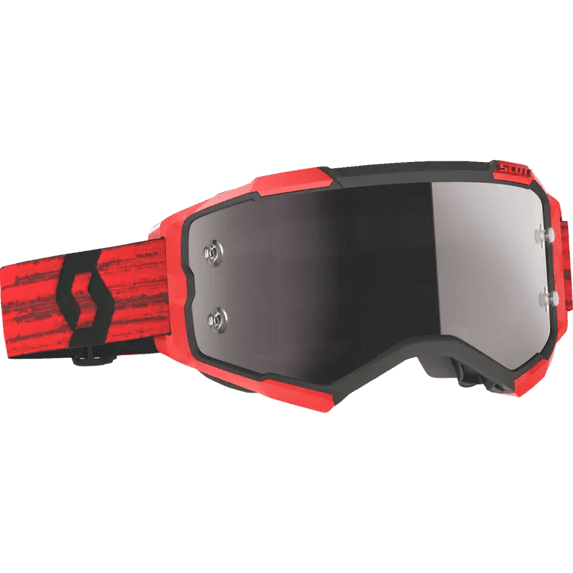 SCOTT Fury Goggle - Red - Silver Chrome 272828-0004269 - Walmart.com