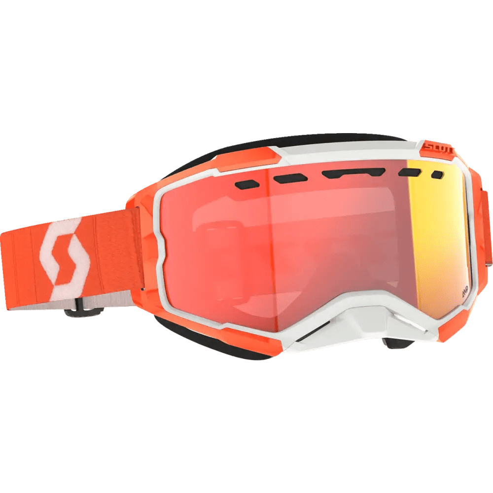 SCOTT Fury Snow Goggle - Orange - Enhancer Red Chrome ?278605-0036312 ...