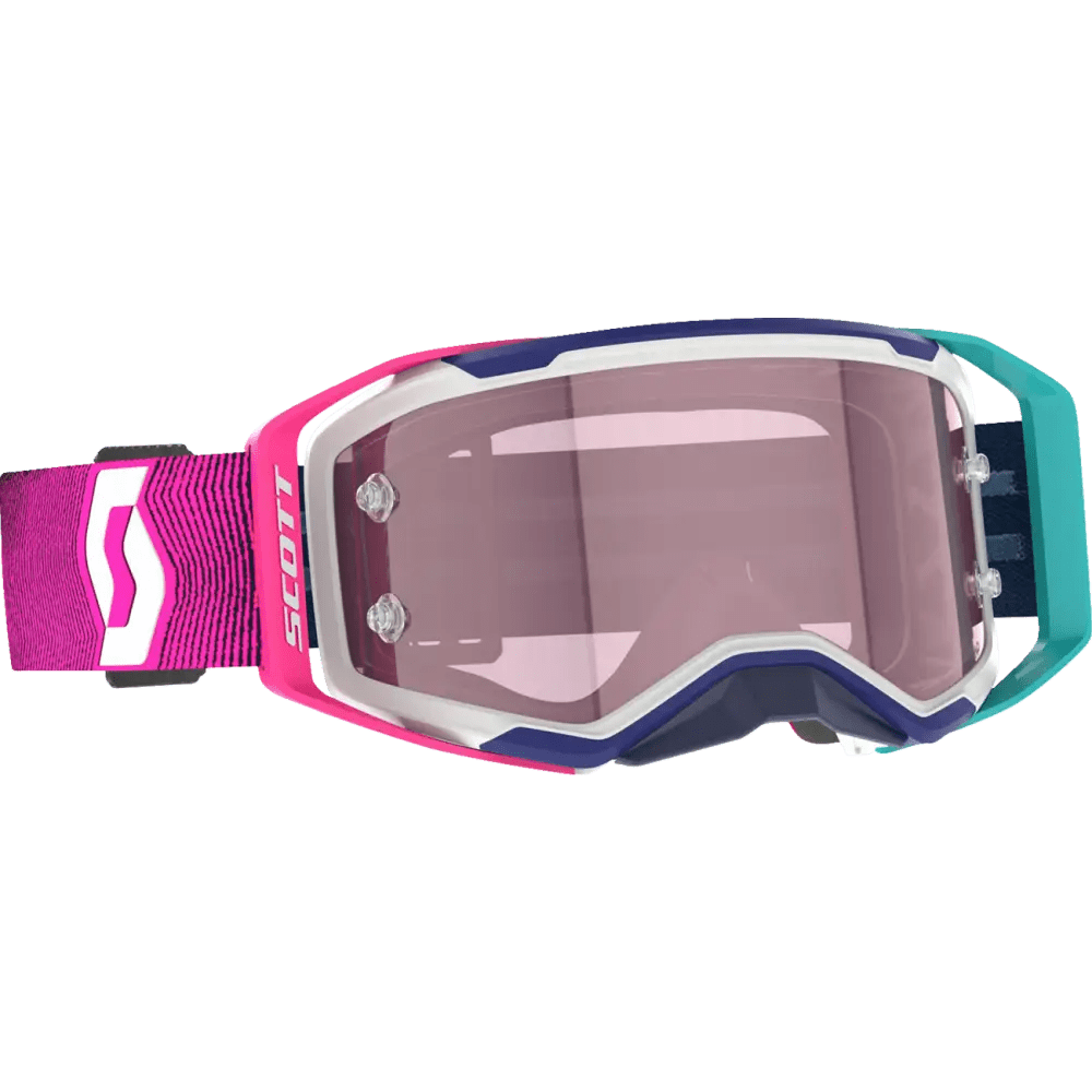 SCOTT Prospect 2.0 AMP Goggle - Stealth Blue/Radiant Pink - Rose 421469 ...