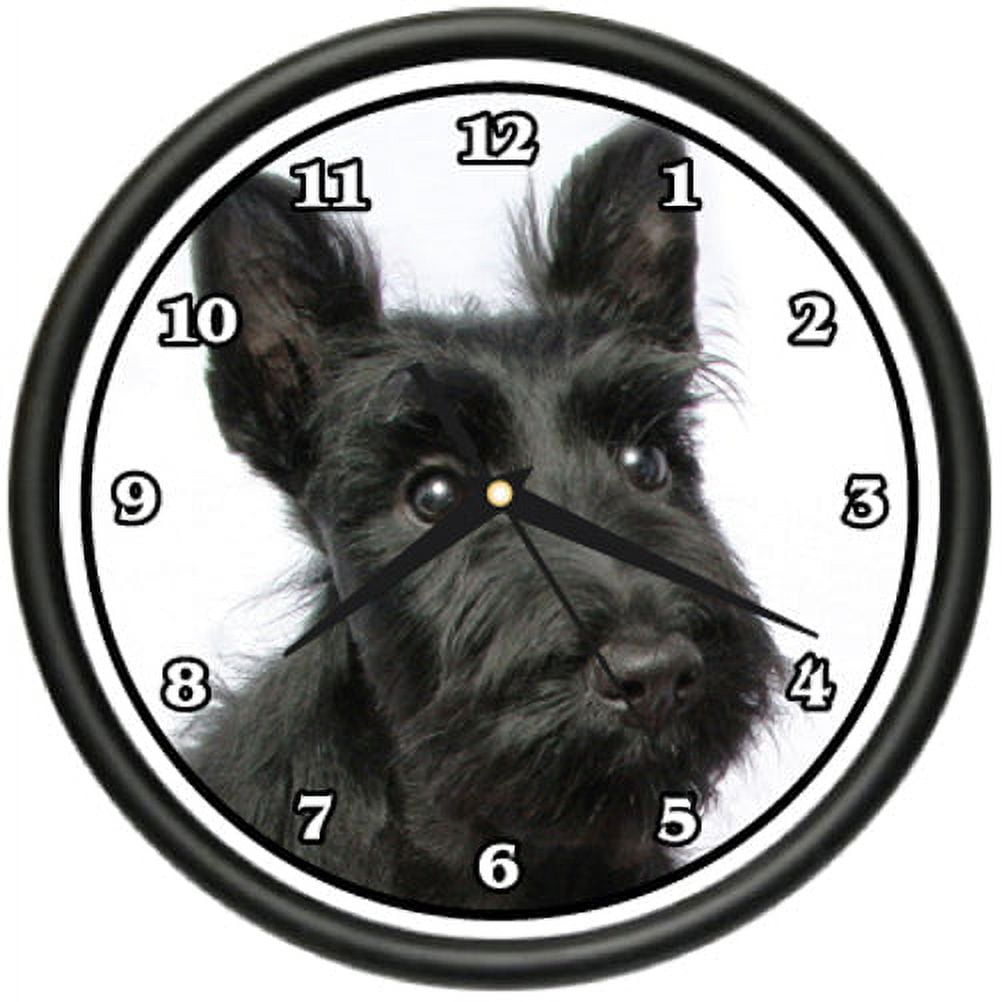 SCOTTISH TERRIER Wall Clock dog doggie pet breed gift - Walmart.com