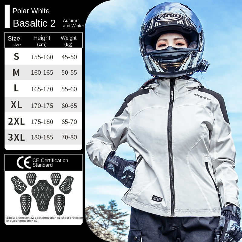 SCOYCO-Fall Winter Men's Women's Armor Protection, Wind and Waterproof ...