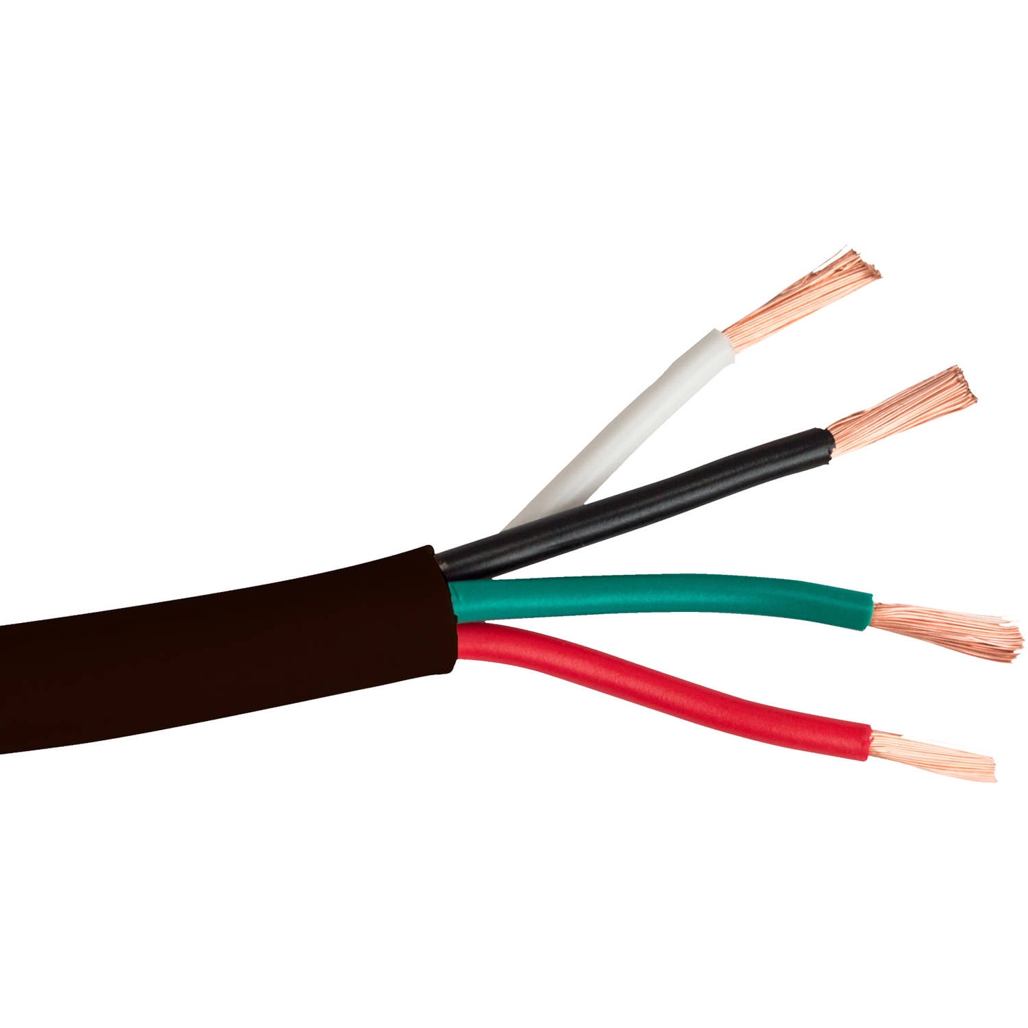 SCP 4C/14 AWG 105-Strand Oxygen-Free Copper Speaker Cable, PVC Jacket ...