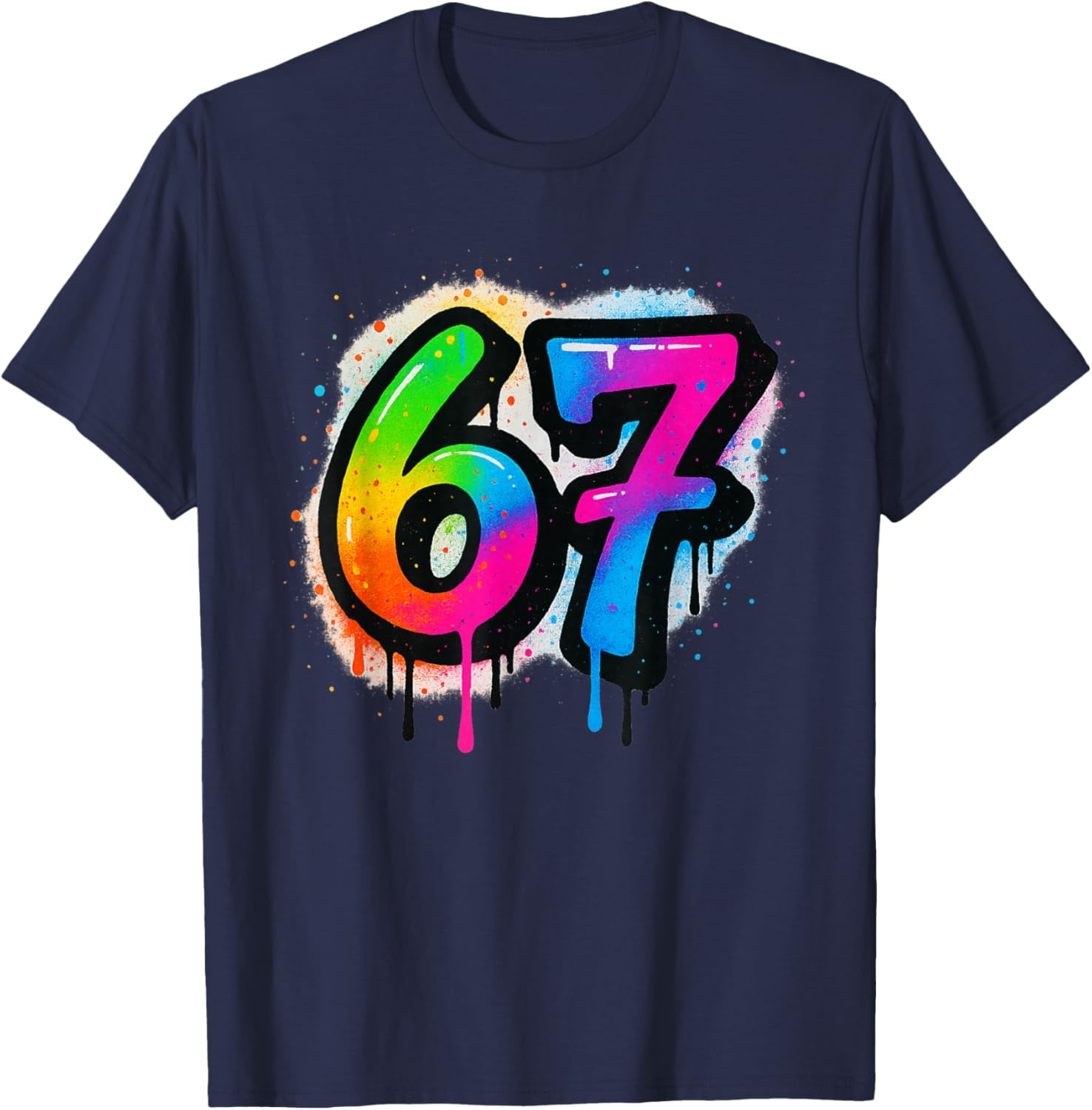 SCP 67 Six Seven Meme Design T-Shirt - Walmart.com