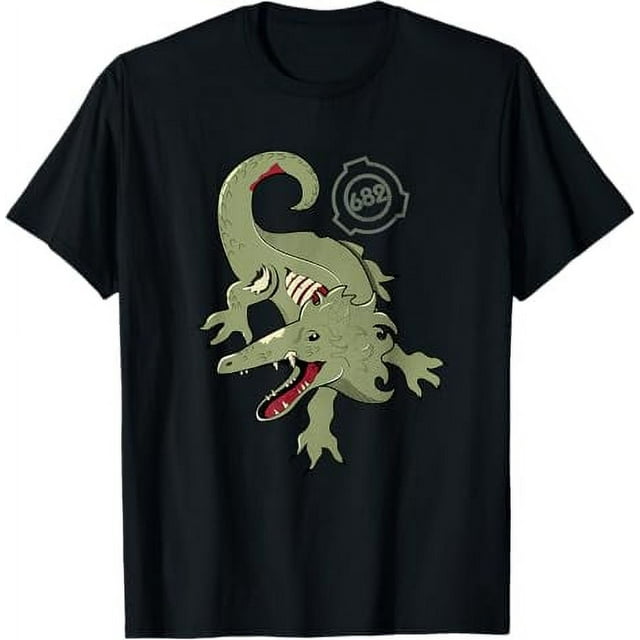 SCP-682 Hard-to-Destroy Reptile SCP T-shirt - Walmart.com