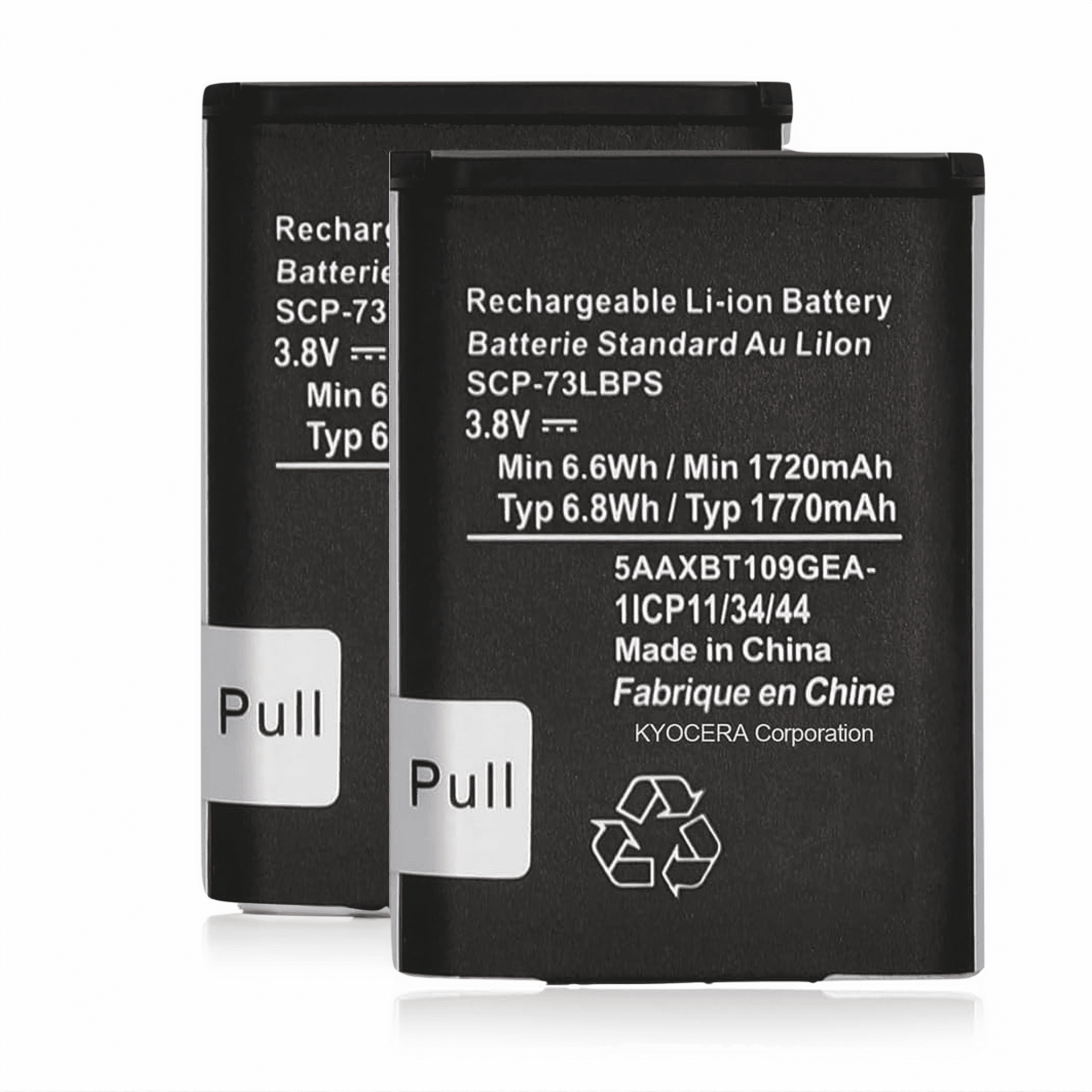 SCP-73LBPS Battery for Kyocera Flip Phone Battery Kyocera E4810 DuraXV ...