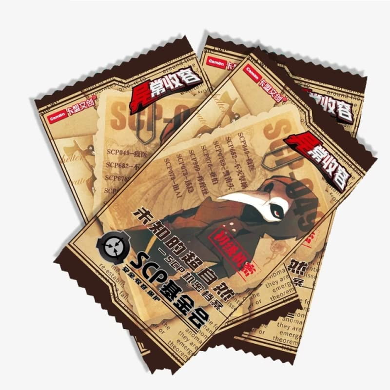 SCP Foundation BOX Trading Cards Collection Special Containment ...