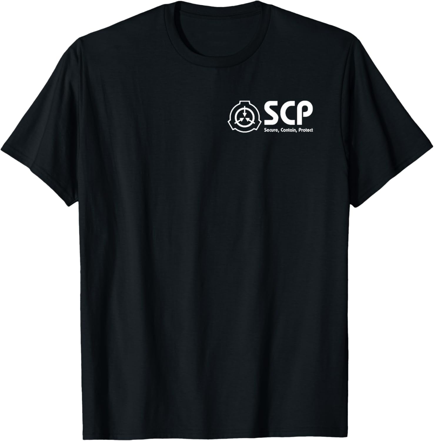 SCP Foundation Chest Logo T-Shirt - Walmart.com