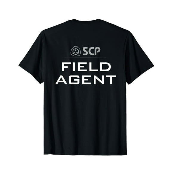 SCP Foundation Field Agent, Design on Back T-Shirt - Walmart.com