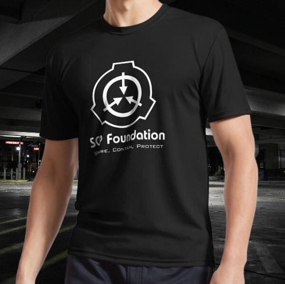 SCP Foundation Logo Active T-Shirt Funny Size S to 5XL - Walmart.com