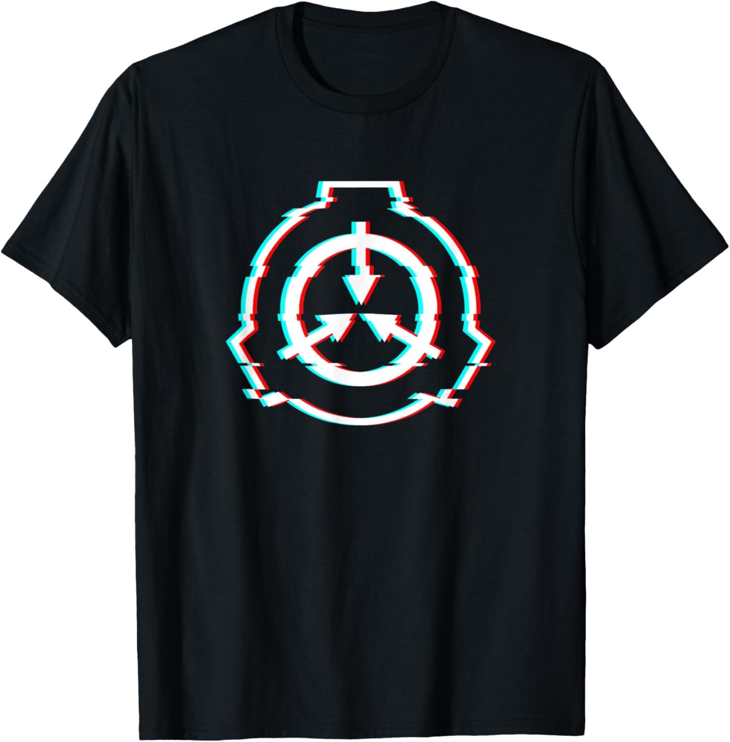 SCP Foundation Logo Emblem Glitch Effect T-Shirt - Walmart.com