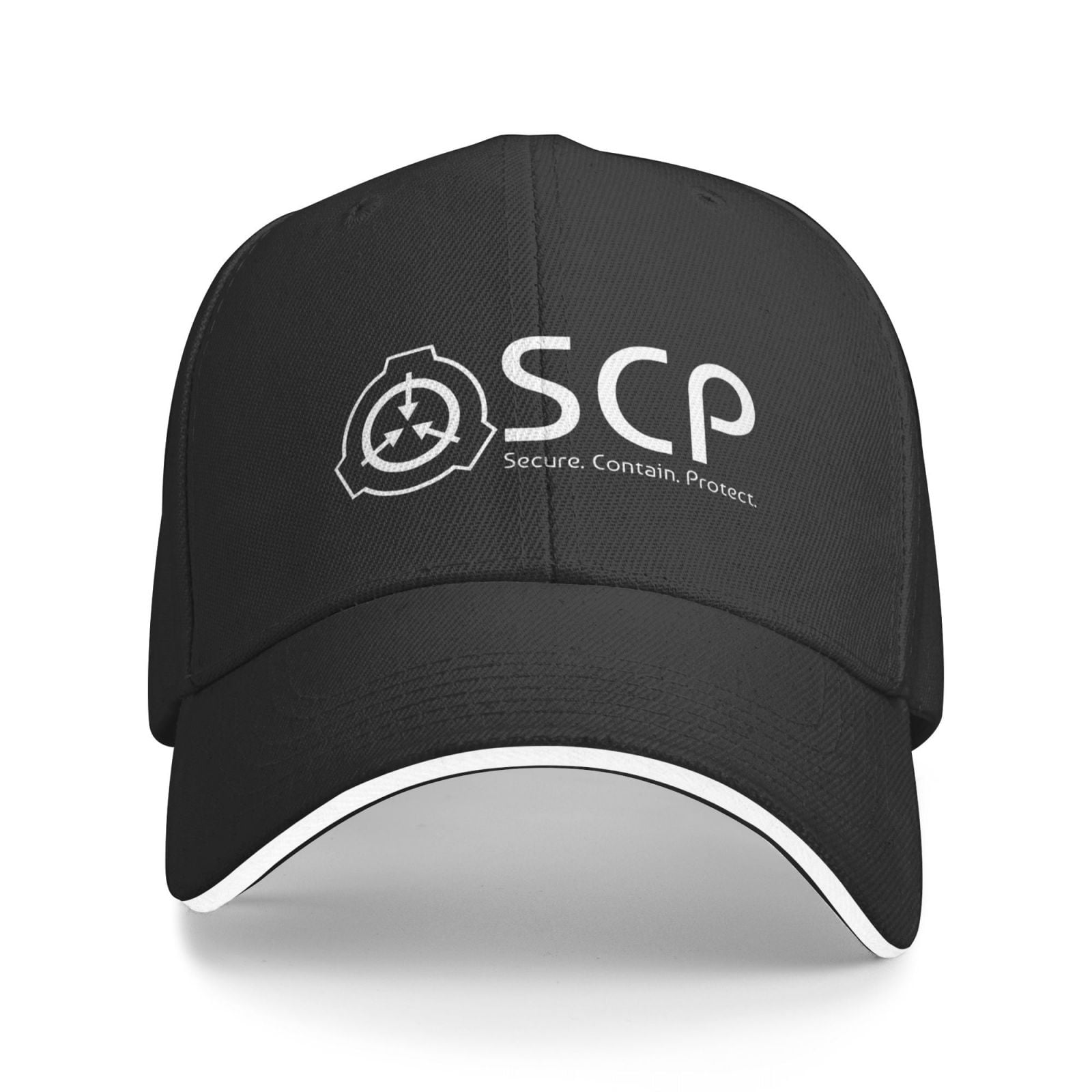 SCP Foundation Sandwich Baseball Cap Classic Plain Dad Hat Adjustable Trucker Golf Hat for Men ...