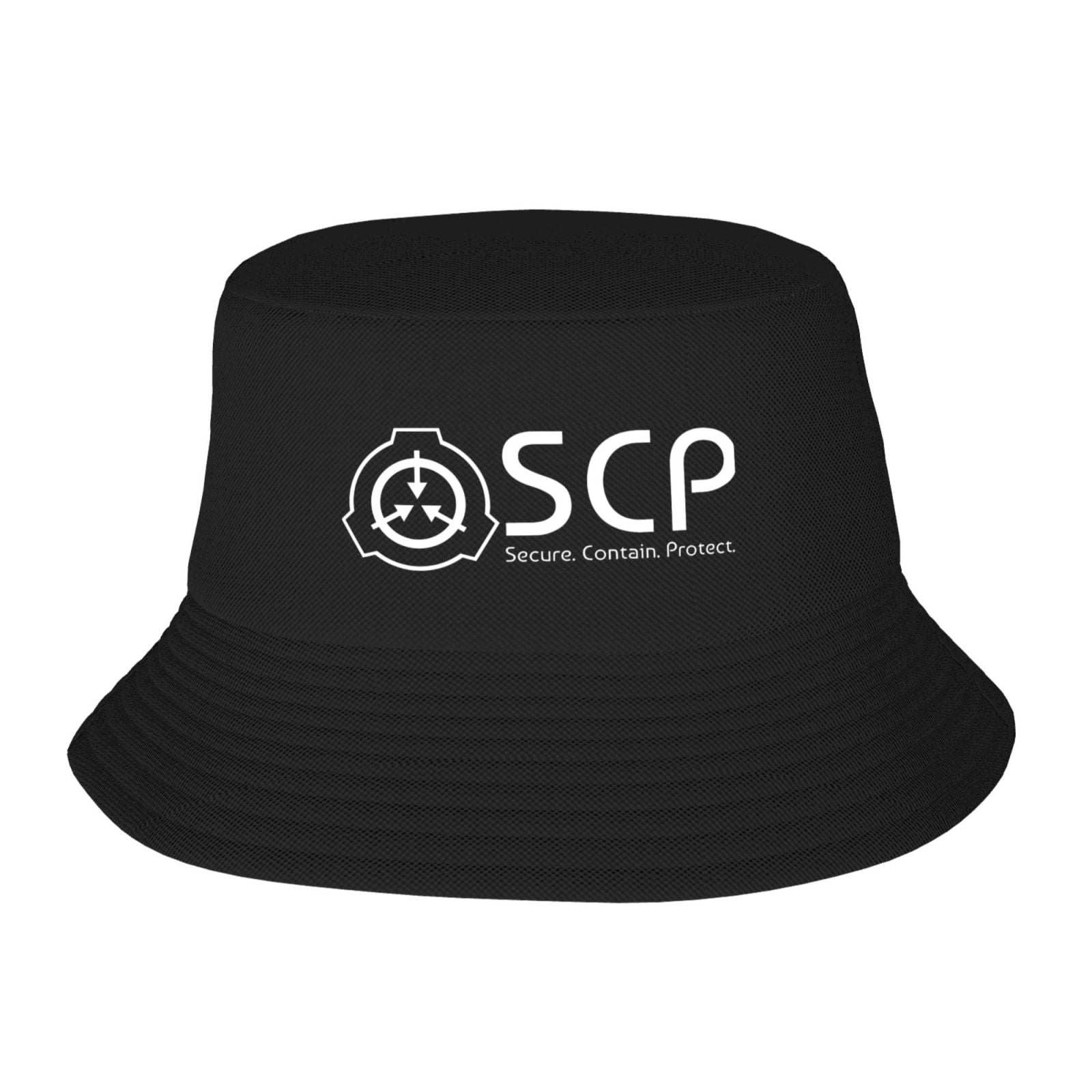 SCP Foundation Summer Bucket Hat Fishing Hat Wide Brim Sun Hat with UV ...