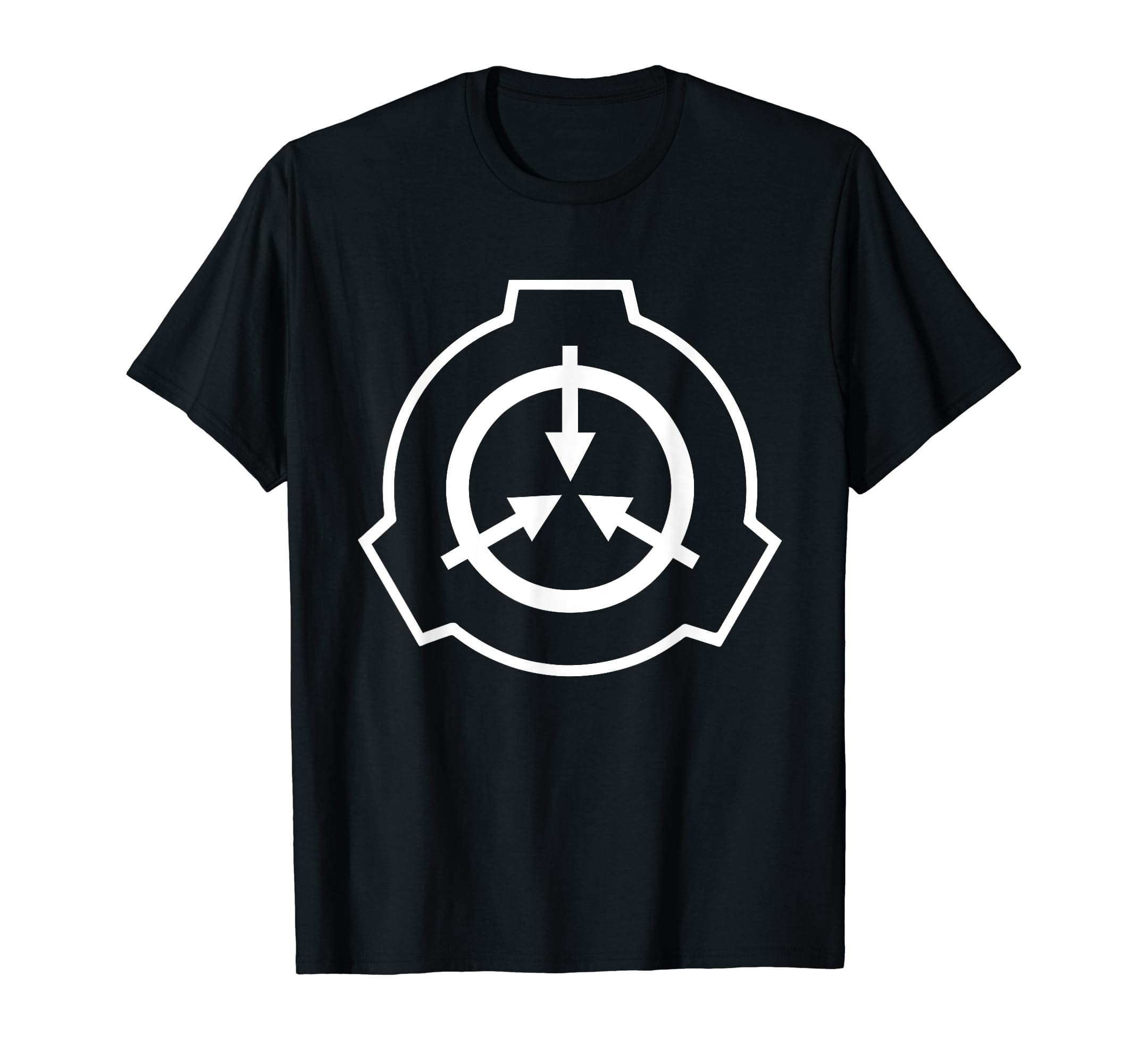 SCP Foundation White Logo T-Shirt - Walmart.com