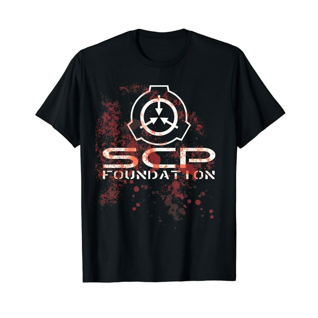 SCP, Foundation, with blood T-Shirt - Walmart.com