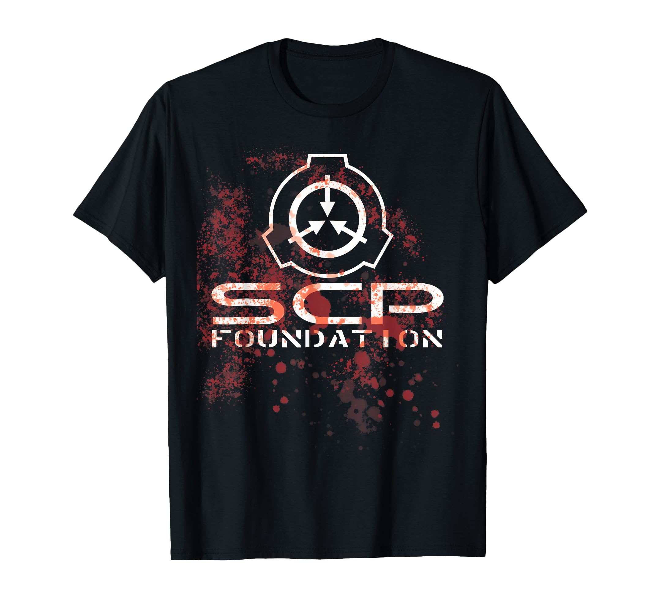 SCP, Foundation, with blood T-Shirt - Walmart.com
