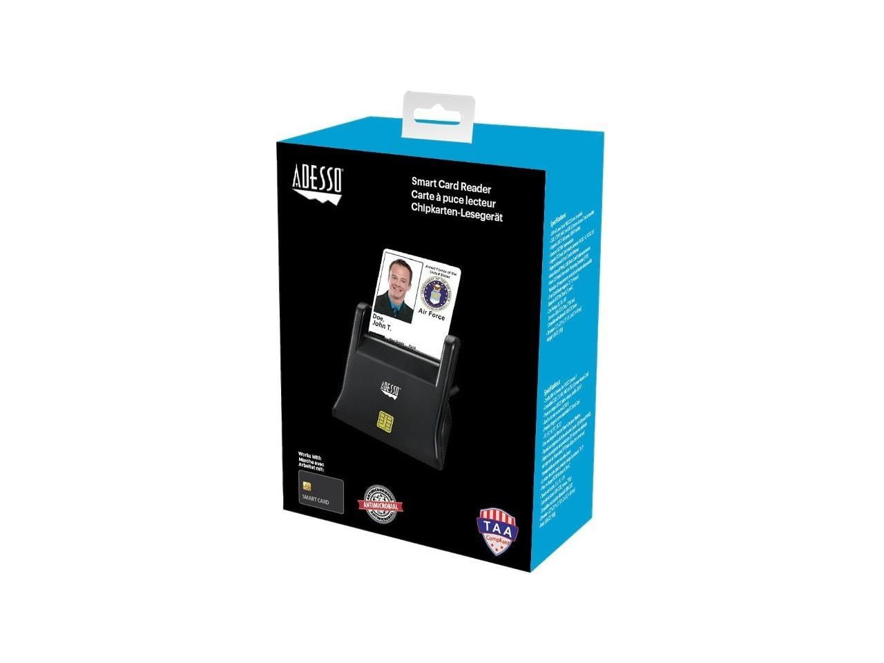 SCR-300 Smart Card Reader USB SCR300 - Walmart Business Supplies