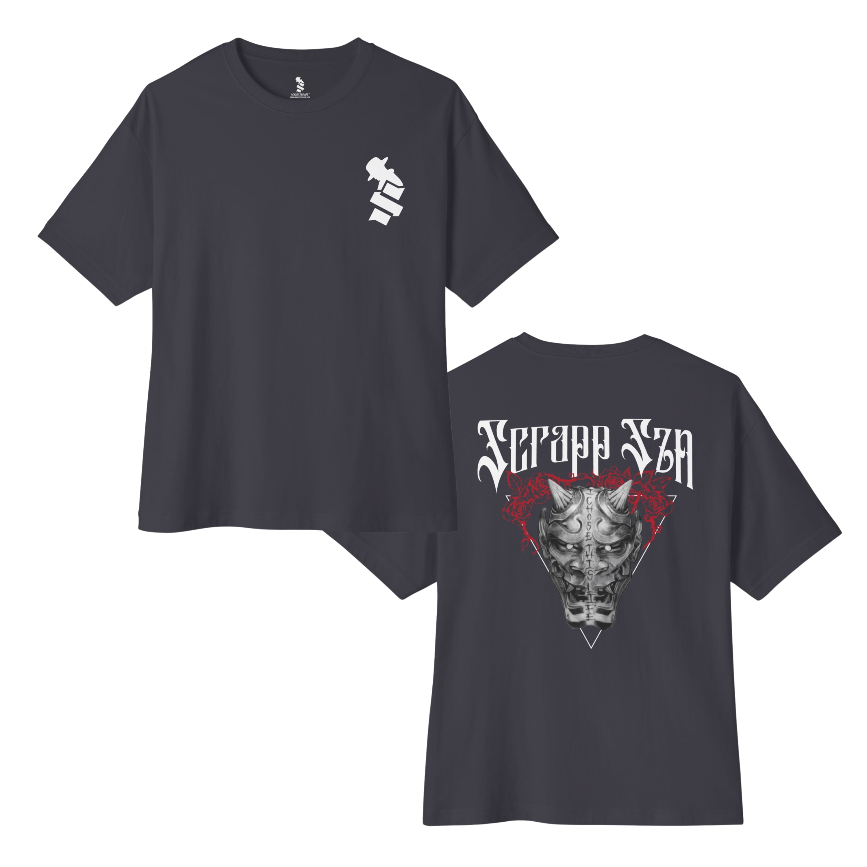 SCRAPP SZN Back Tattoo BOXY Tee | (2 COLORS) | WYH? x SCRAPPY RAMIREZ ...