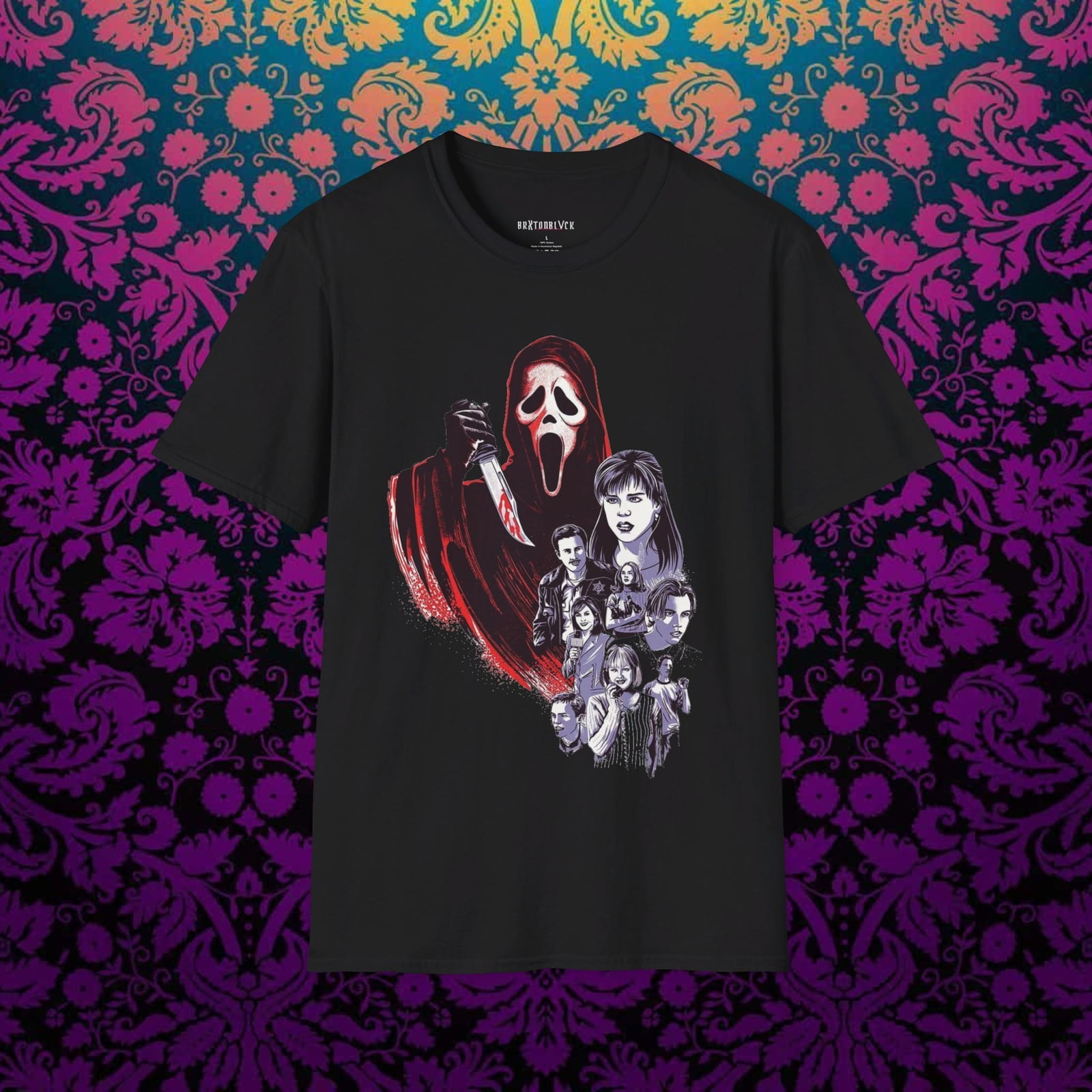 SCREAM Drew Barrymore - vintage 90s nostalgia Tee - T-shirt - Horror ...