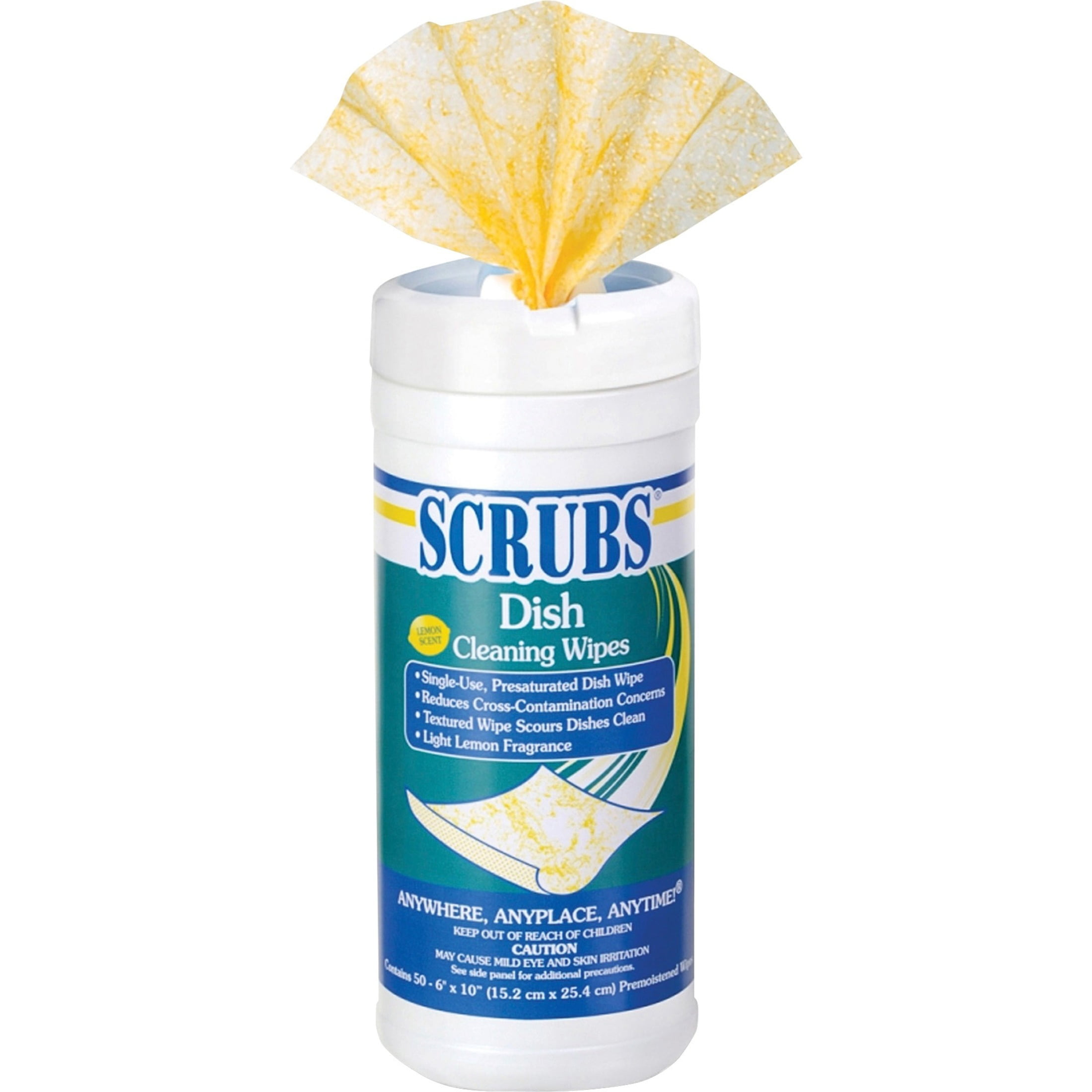 SCRUBS Dish Cleaning Wipes, Aqua, 1 / Each (Quantity) - Walmart.com