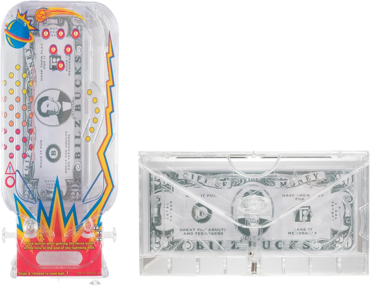 SCS Direct BILZ Money Holder/Ticket Puzzles - 2 Pack - Cosmic Pinball ...