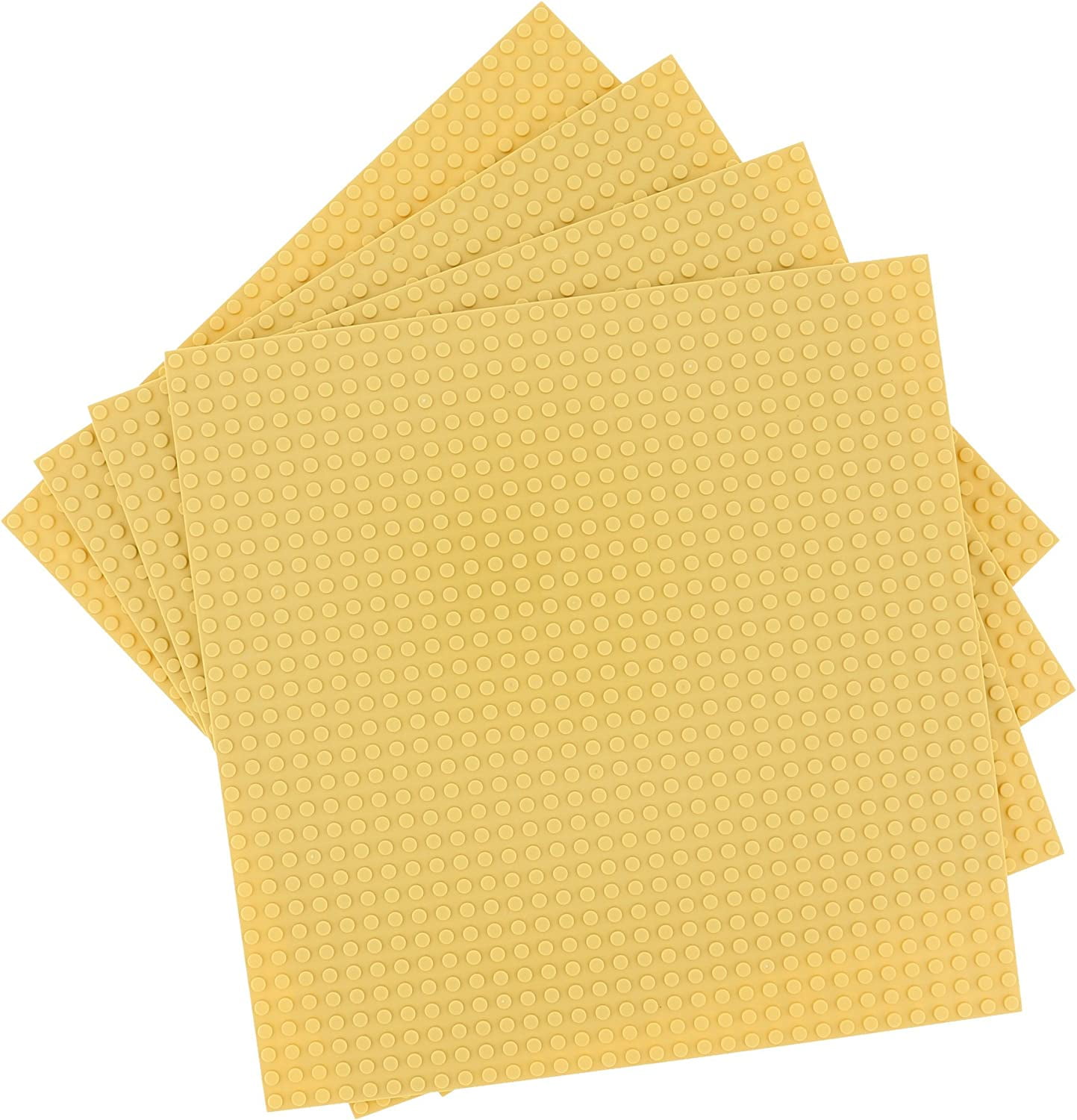 SCS Direct 10"x10" Brick Building Base Plates 4pcs - Dual Side ...
