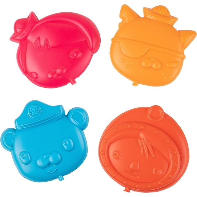 SCS Direct Octonauts Reusable Hard Ice Packs for Lunch Box or Bag, 4 ...