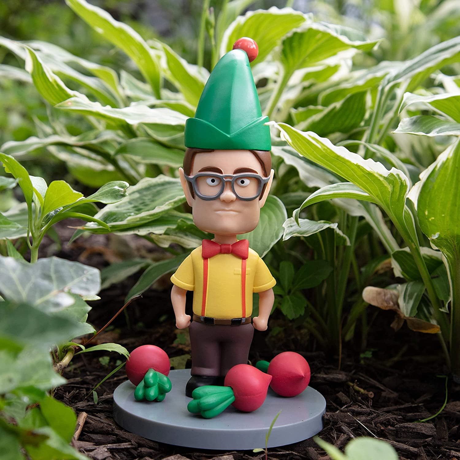SCS Direct The Office Dwight Schrute Christmas Elf 8" Garden Gnome ...
