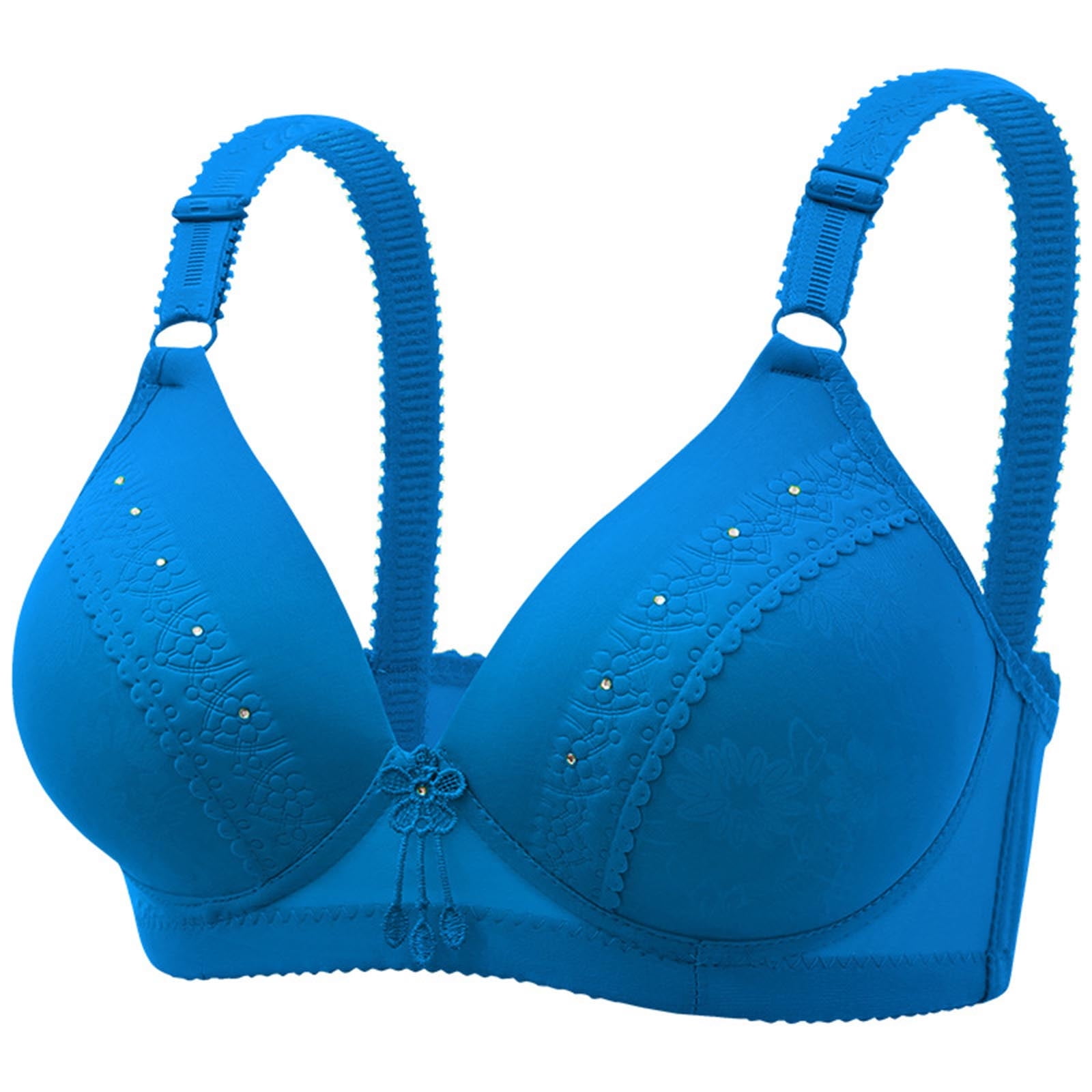 SCSAlgin Bra for Womens Wireless Comfort Brassiere Sexy Bras Light ...