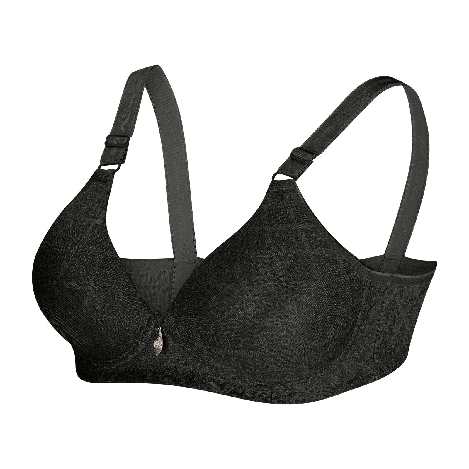 SCSAlgin Bralettes for Women with Support No Underwire Push up Plunge V ...